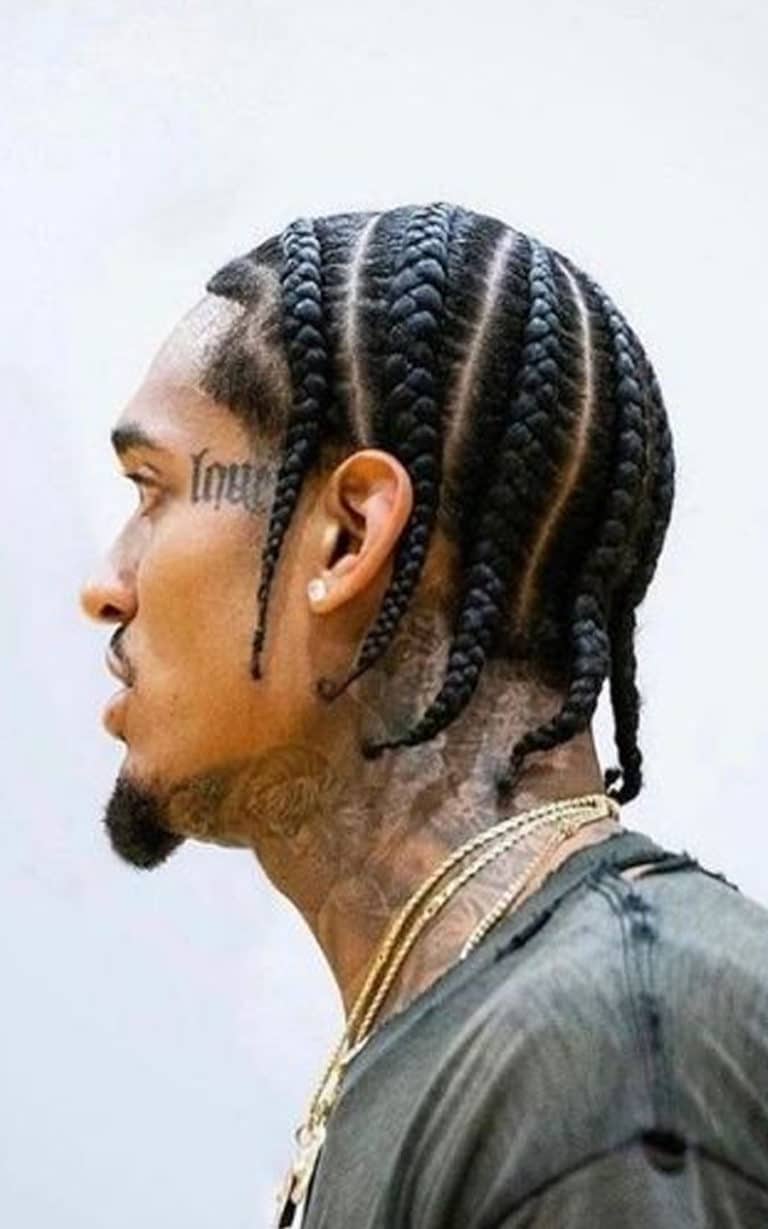 Tresse et natte collée pour homme : Comment la porter ? Idées et ...