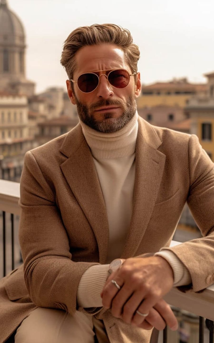 Comment porter un col roulé quand on est un homme ? - Young Gent